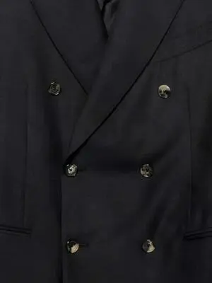 Caruso Double-breasted Peak-lapels Jacket
