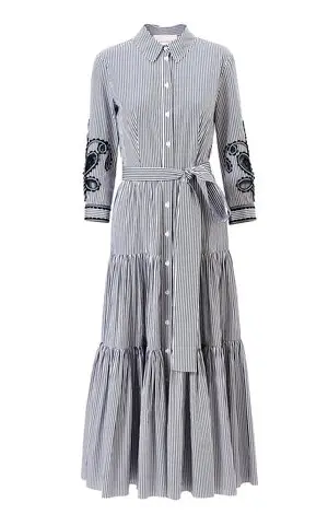 Carolina Herrera Stripes Day Dresses For Women