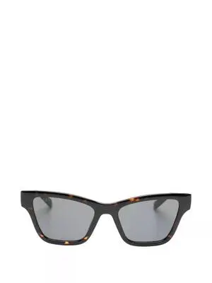 Gucci Tortoiseshell-effect Square-frame Sunglasses - Brown