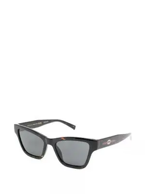 Gucci Tortoiseshell-effect Square-frame Sunglasses