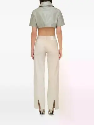 CONTESSA MILLS Arcana Cut-out Jeans - Neutrals