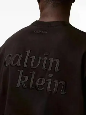 Calvin Klein Logo-embroidered T-shirt