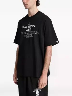 A BATHING APE Logo-print Cotton T-shirt