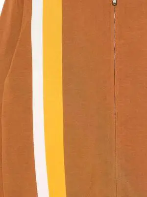 Kiton Zip-up Cardigan With Vertical Stripe Detail