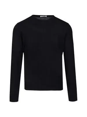 Al Duca D'aosta Fine Knit Crew-neck Sweater - Blue