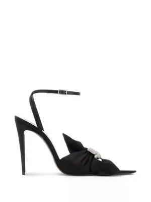 Saint Laurent Dove Crystal-embellished Pumps