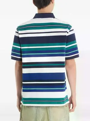 Fred Perry Striped Relaxed-fit Polo Shirt