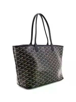 Goyard Artois Coated Canvas Pm Tote Bag - Black