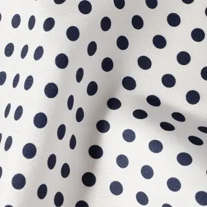 Miu Miu Printed Twill Scarf - White/navy Blue