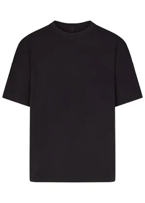 SKIMS Relaxed Cotton T-shirt - Black