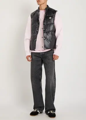 Moncler Restigo Quilted Shell Gilet - Black