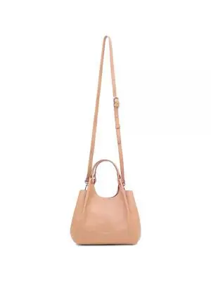 GIANNI CHIARINI Dua Grained Leather Tote Bag