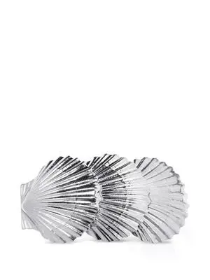 JENNIFER BEHR Siren Shell Motif Barrette - Silver