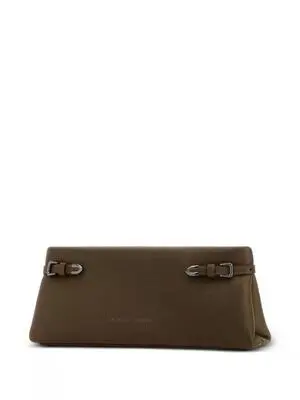 Brunello Cucinelli Leather Clutch Bag - Brown