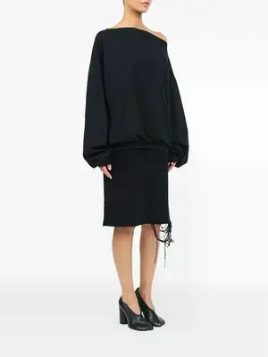 MAISON MARGIELA Long-sleeved Asymmetric Top
