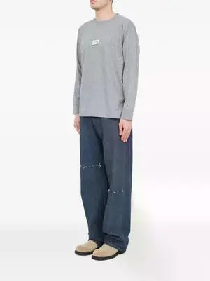 MAISON MARGIELA Cotton Jersey Long-sleeve Top