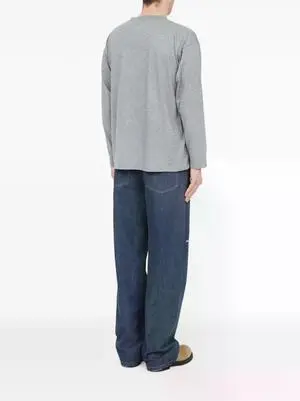 MAISON MARGIELA Cotton Jersey Long-sleeve Top