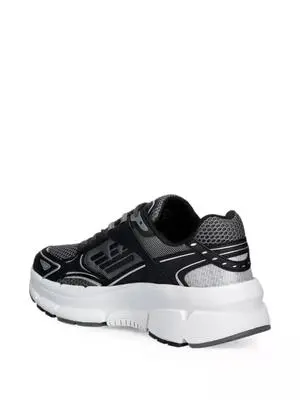 EA7 Logo Print Mesh Sneakers