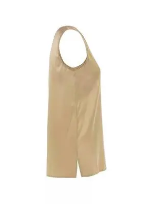 Antonelli Firenze Sleeveless Satin Top