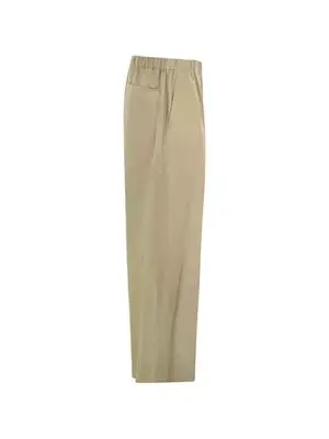 Max Mara Cotton Wide-leg Trousers