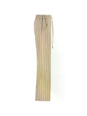 Antonelli Firenze Pinstriped Slim-fit Trousers
