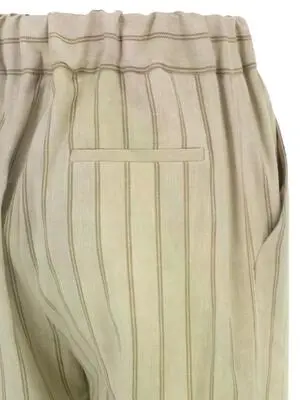 Antonelli Firenze Pinstriped Slim-fit Trousers