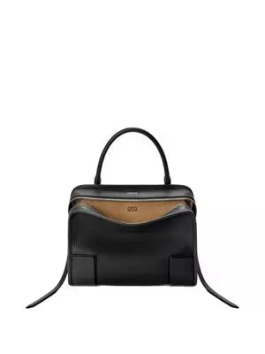 Loewe Amazona Smooth Leather Tote Bag - Black