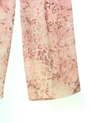 Ba&sh Carina Animal Print Trousers