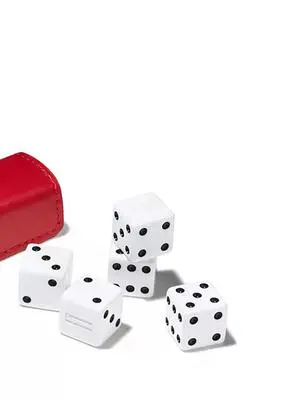 Supreme Leather Dice Set