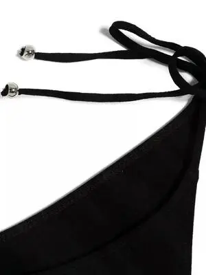 Lisa Marie Fernandez Crepe Bandeau String Bikini