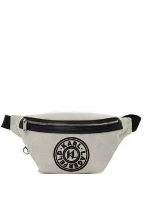 Karl Lagerfeld Logo Patch Belt Bag