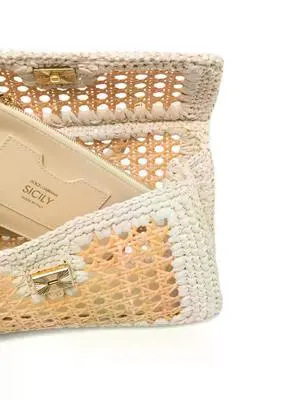 Dolce & Gabbana Sicily Woven Handbag