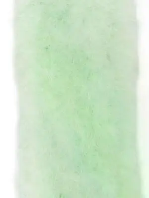 Valentino Garavani Feather-trim Scarf - Green