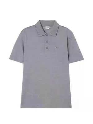 Burberry Metal Knight Cotton Polo Shirt - Grey