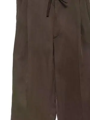 Brioni Silk Drawstring Trousers