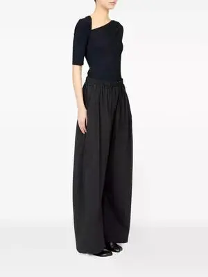 MAISON MARGIELA Logo Embroidered Nylon Drawstring Trousers