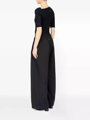 MAISON MARGIELA Logo Embroidered Nylon Drawstring Trousers