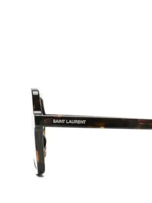 Saint Laurent Square-frame Sunglasses - Brown