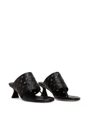 MIISTA Cedella Eyelet Embellished Sandals