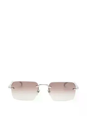 Gucci Crystal-embellished Sunglasses - Silver