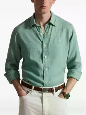 Polo Ralph Lauren Logo-embroidered Button-down Shirt