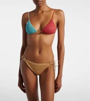 Oseree Lumiere Colorblocked Bikini