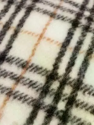 Burberry Check-pattern Fringed Scarf