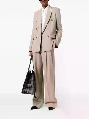 Stella McCartney Pleated Wide-leg Trousers