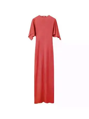 Stella McCartney Cape-sleeve Maxi Dress