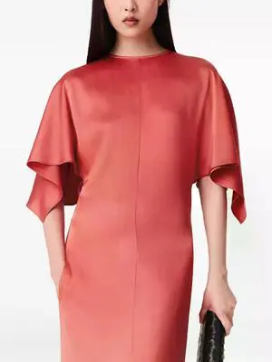 Stella McCartney Cape-sleeve Maxi Dress