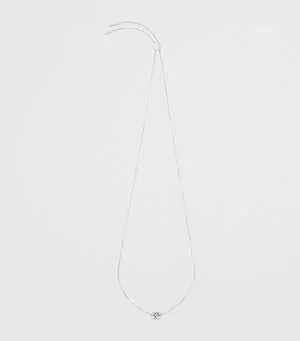 Loewe Sterling Bombé Anagram Necklace