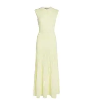 EDELINE LEE Knitted Sleeveless Maxi Dress