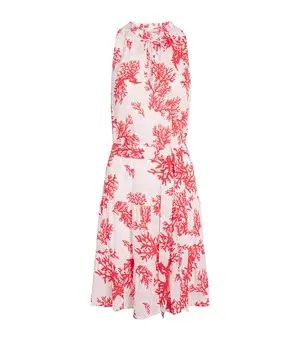 Heidi Klein Scala Tie Mini Dress - Red