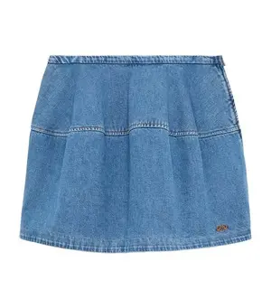 Loewe Balloon Denim Mini Skirt